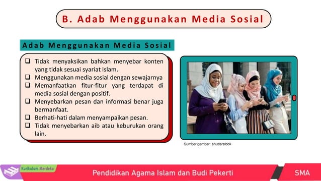 PAI SMA kls XI Bab 8 Adab Menggunakan Media Sosial dalam Islam .pptx