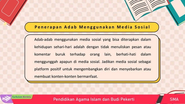 PAI SMA kls XI Bab 8 Adab Menggunakan Media Sosial dalam Islam .pptx