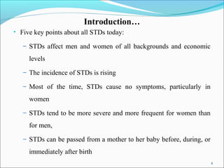 Sexually Transmitted Diseases and Pelvic Inflammatry diseases | PPT