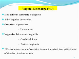 Sexually Transmitted Diseases and Pelvic Inflammatry diseases | PPT