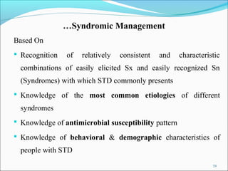 Sexually Transmitted Diseases and Pelvic Inflammatry diseases | PPT