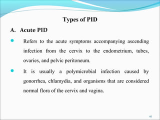 Sexually Transmitted Diseases and Pelvic Inflammatry diseases | PPT