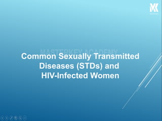 Sexually Transmitted Diseases (STDs): A Brief Description | PPT