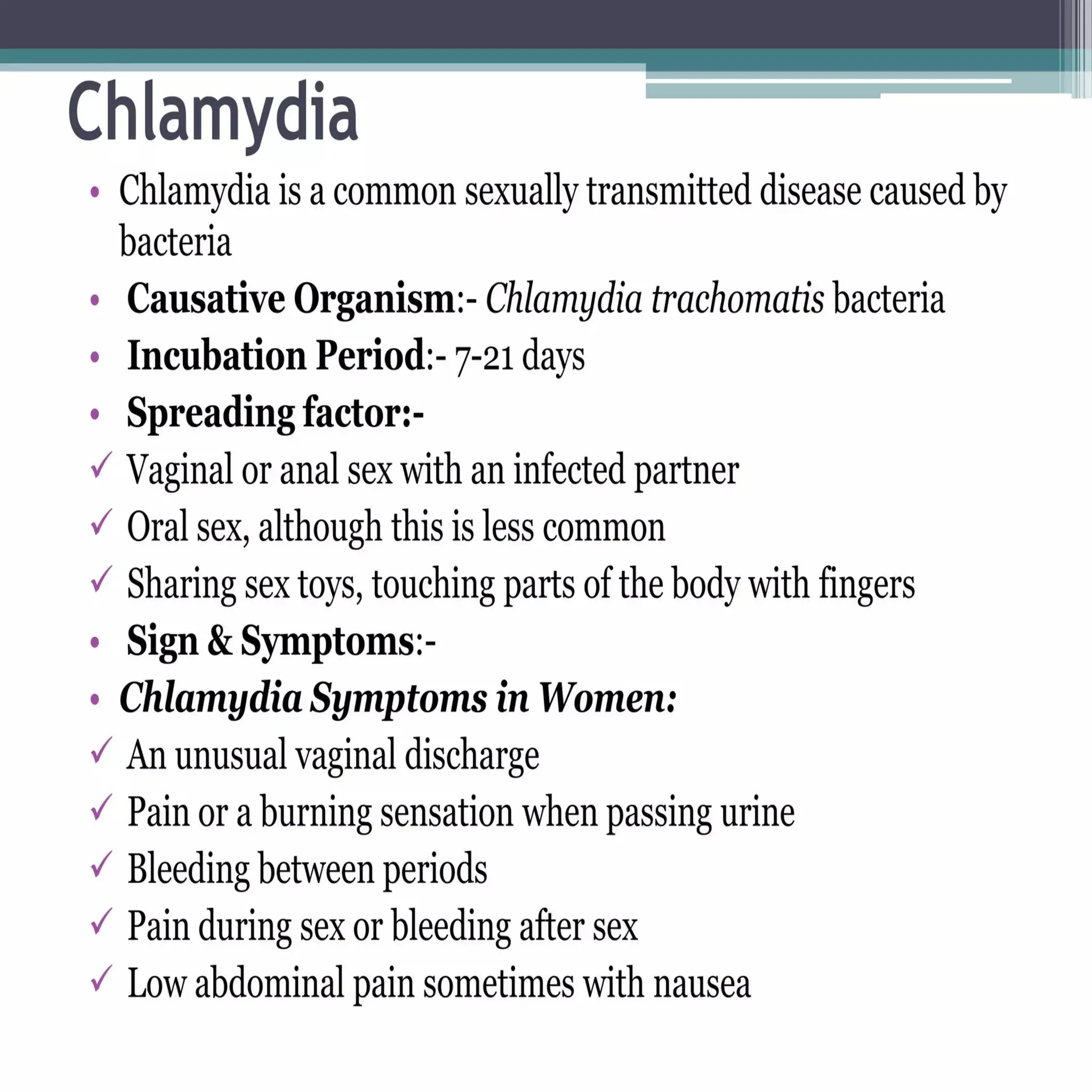 Sexually Transmitted Diseases PPT UNIT 4 | PPTX