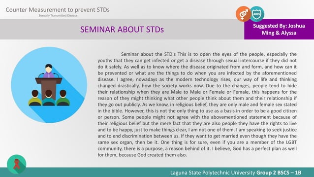 STD Prevention | PPTX