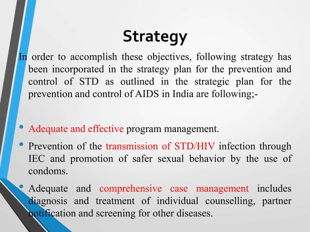 STD program.pptx | Sexual Conditions | Sexual Health