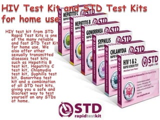 Std Rapid Test Kit | PPTX