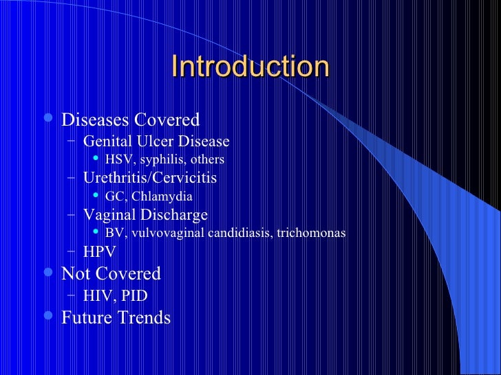 Sexually Transmitted Diseases