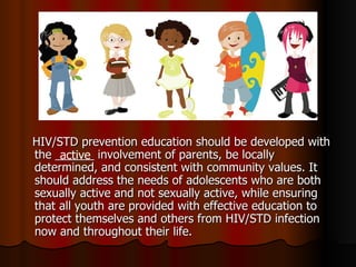 Sex, STDs and Adolescents | PPT