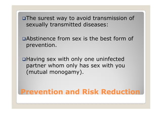 Sexually transmitted infections: Prevention | PDF