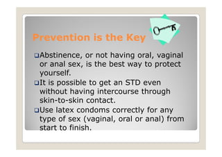 Sexually transmitted infections: Prevention | PDF