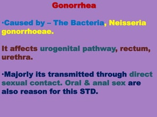 Std (sexually transmitted diseases) | PPTX