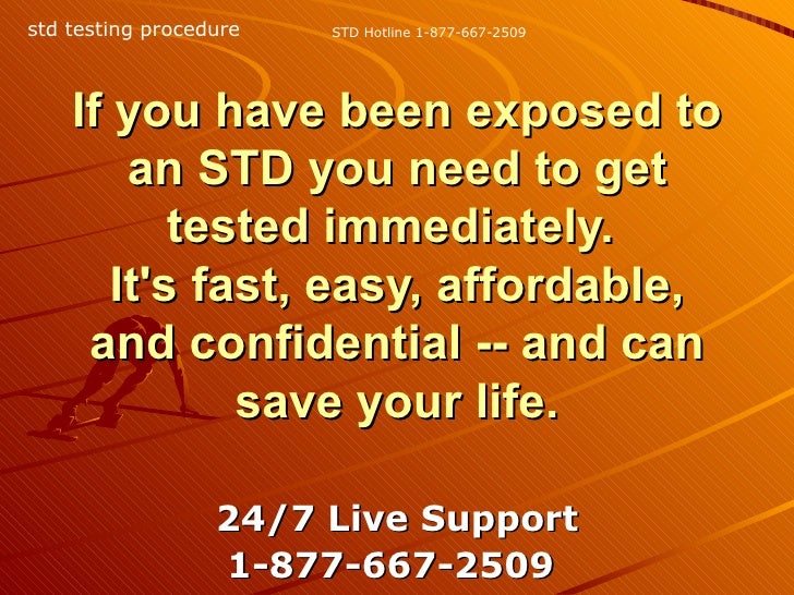 Std Testing Procedure Std Testing Procedure