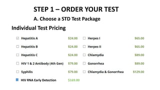 Std testing USA Guide | PPT
