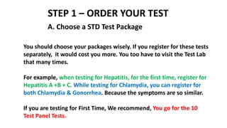 Std testing USA Guide | PPT