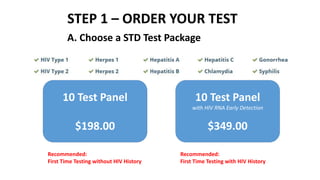 Std testing USA Guide | PPT