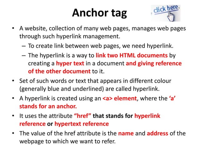 Std 10 Computer Chapter 1 Introduction To Html Basic Formatting Tag In Html Part 3 Ppt 8646