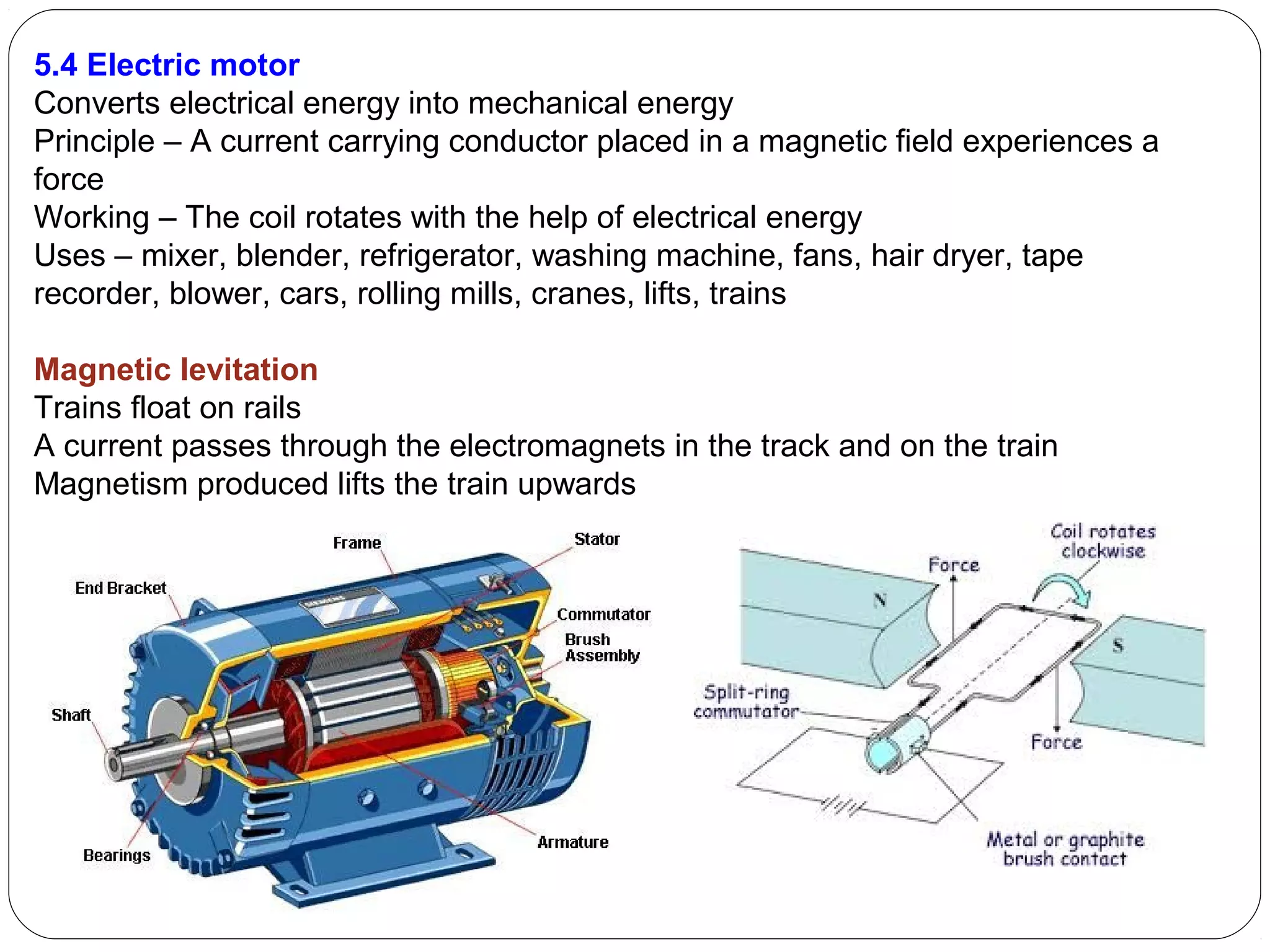 Std X Ch5 Electromagnetism | PPT