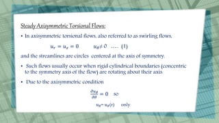 Steady axisymetric-torsional-flows | PPTX