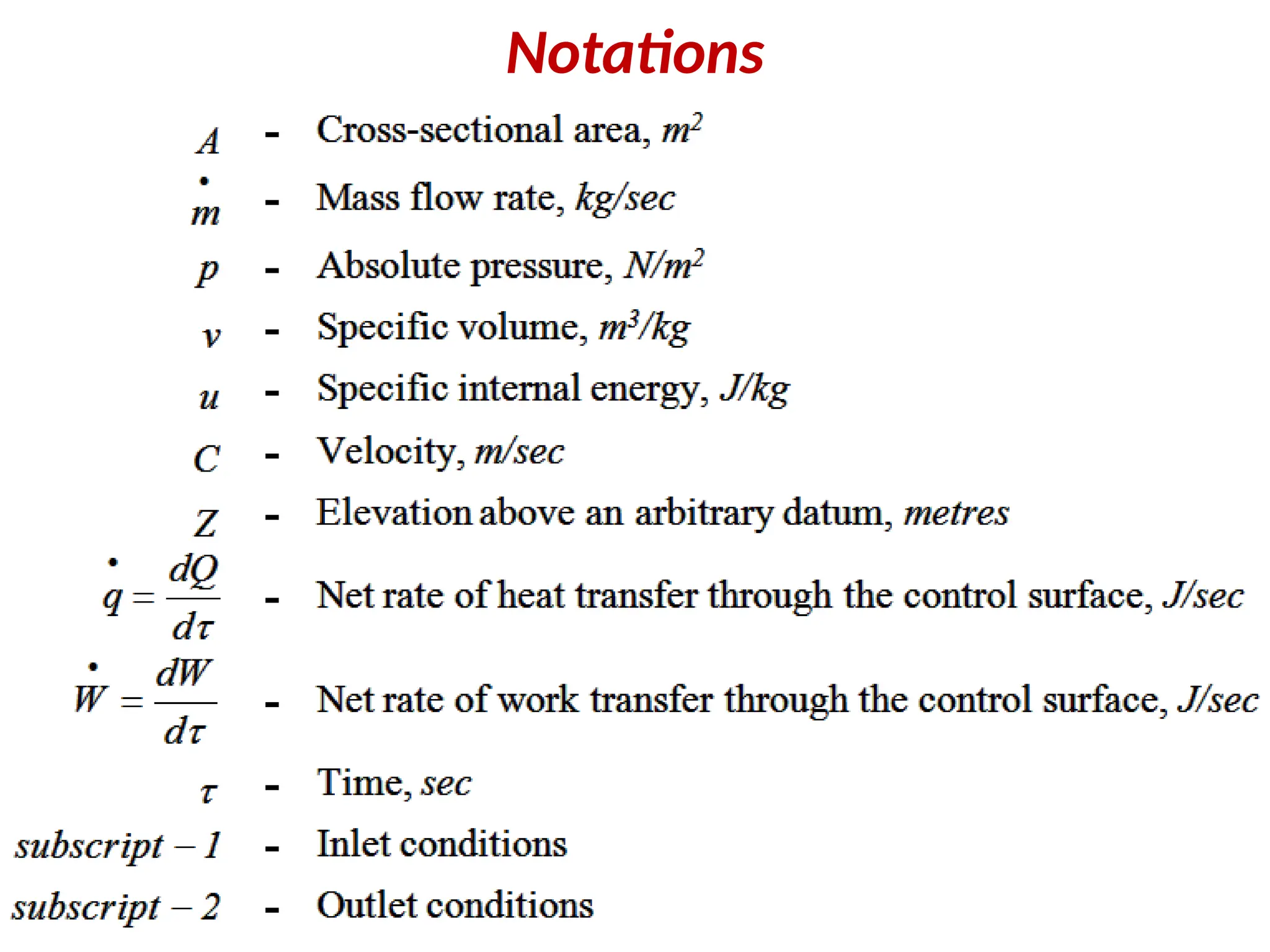 steady flow process of first law of thermodynamics.pptx | Chemistry ...