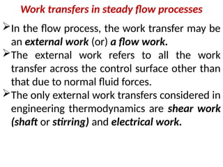 steady flow process of first law of thermodynamics.pptx | Chemistry ...