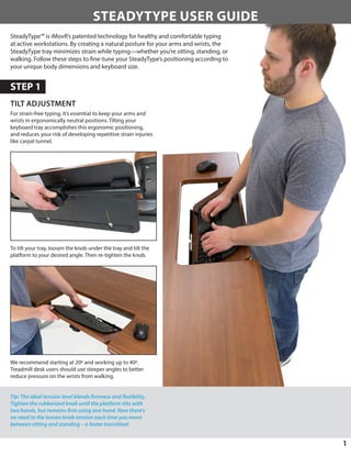 iMovR SteadyType User Guide | PDF