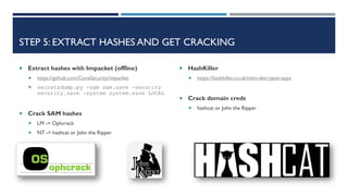 Stealing Domain Admin (or How I Learned to Stop Worrying and Love the CSSF) | PPT