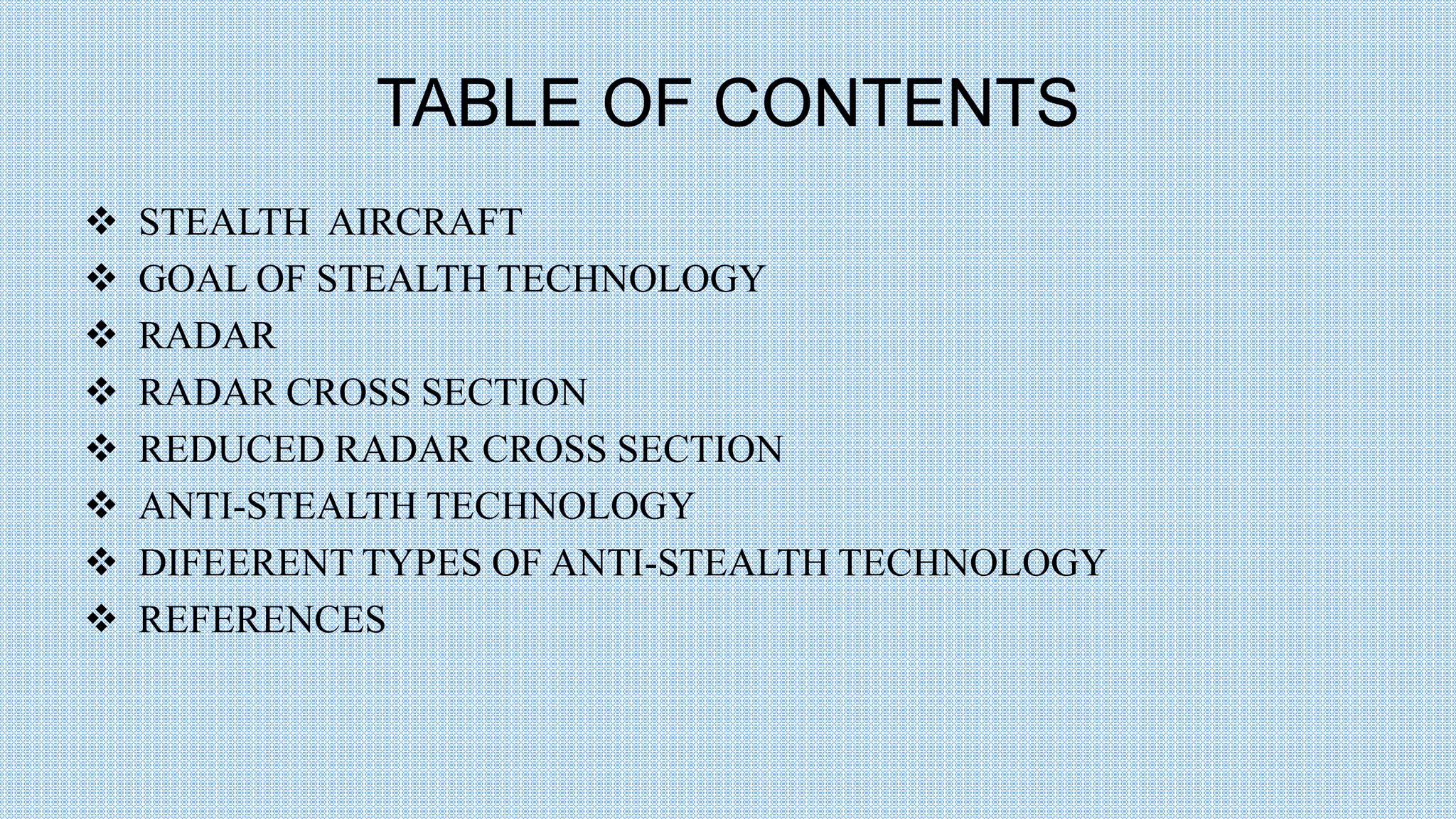 Stealth aircraft and anti stealth technology | PPTX