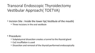 STEALTH APROACHES IN GENERAL SURGERY NECK BREAST | PPTX