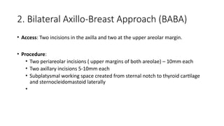 STEALTH APROACHES IN GENERAL SURGERY NECK BREAST | PPTX