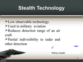 Role of Composites in Stealth Technology | PPT