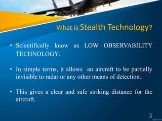 Stealth technology | PPT