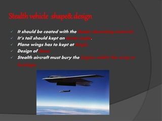 Stealth technology | PPTX