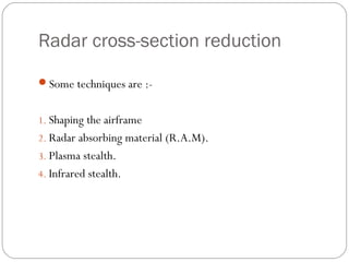 Stealth technology | PPT