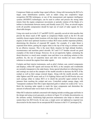 Report on Stealth technology | PDF