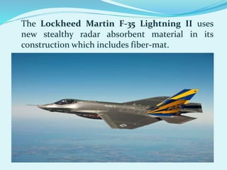 Stealth technology in aircrafts | PPTX