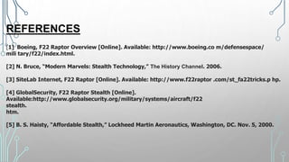 Stealth technology original | PPTX