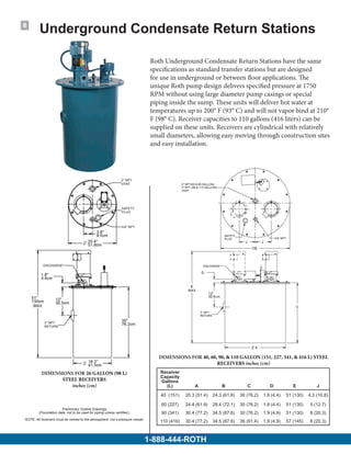 Steam Condensate Return Stations | PDF