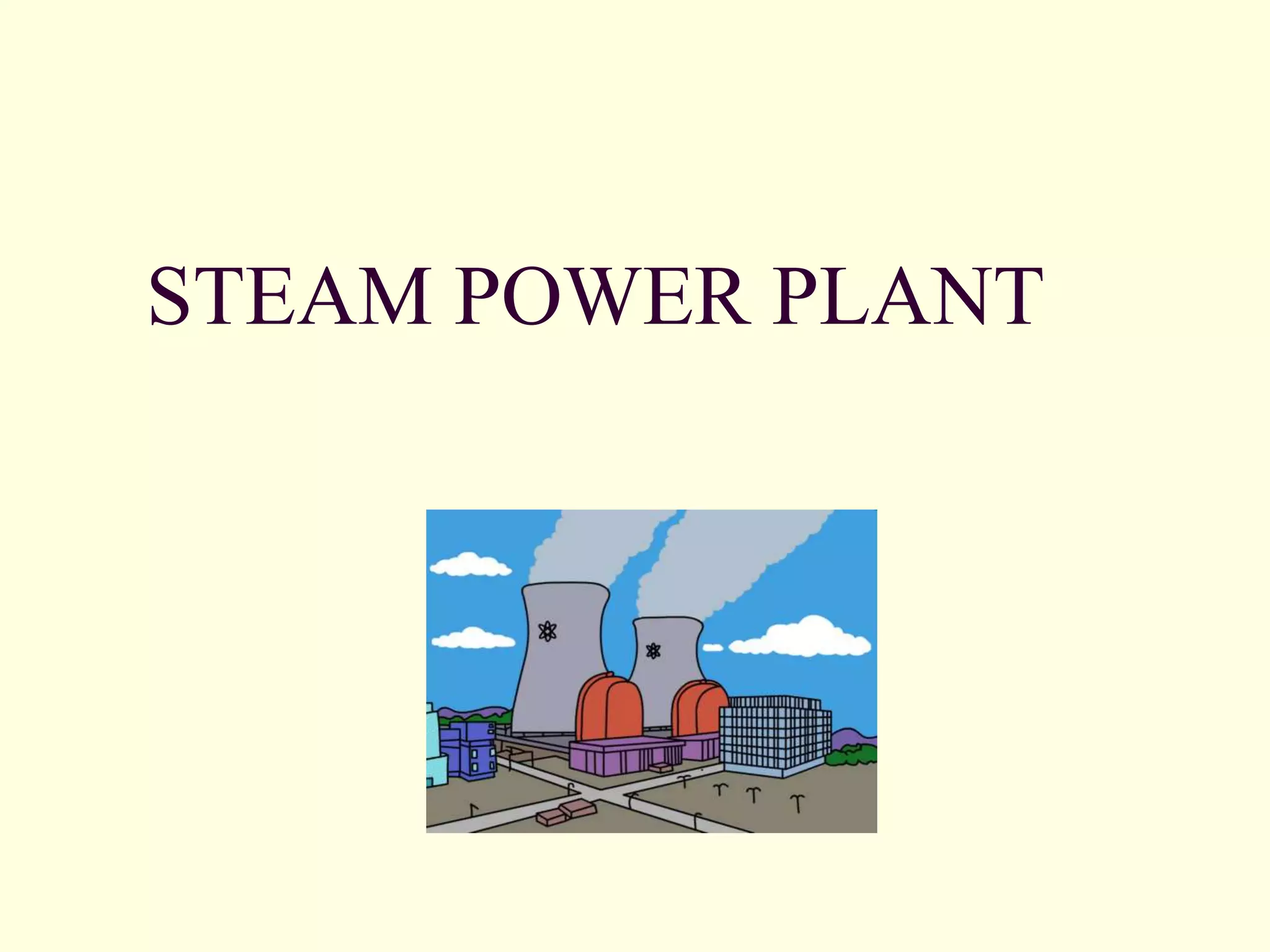 Steam Power Plant | PPT