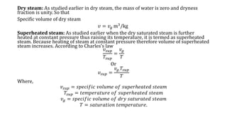 Steam and its properties | PDF