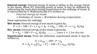 Steam and its properties | PDF