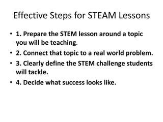 STEAM Education and The Uncommon Core | PPTX