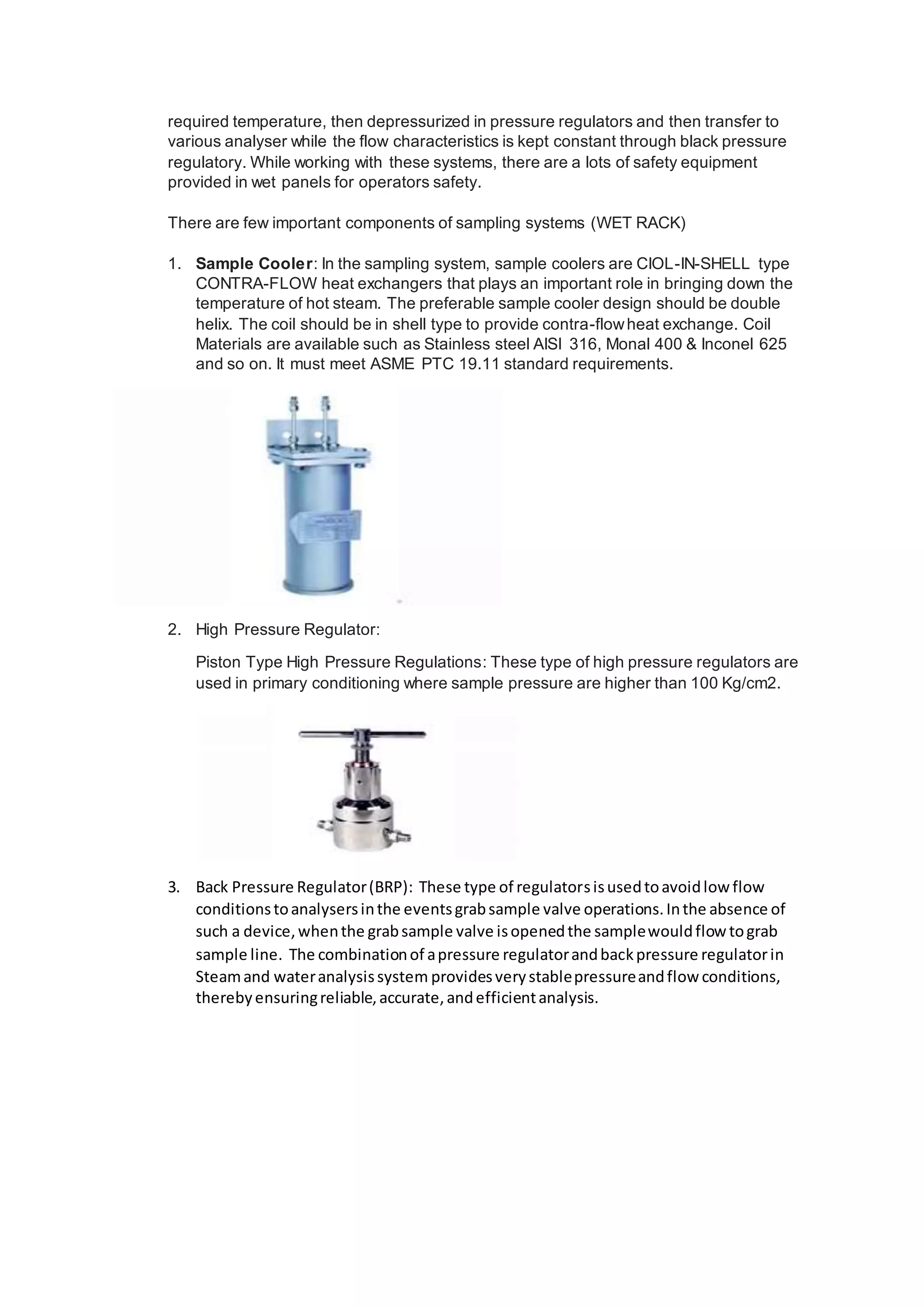 Steam and water analysis system 1 | DOCX