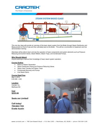 Steam System Technology Basics | PDF | Technology & Computing