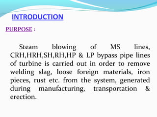 Steam Blowing by Ankit Goyal | PPT