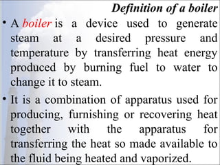 Steam Boilers OR Steam Generators | PPS