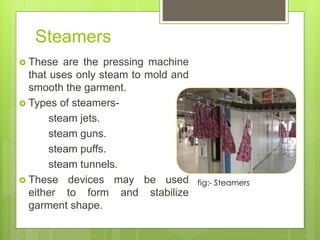 fabric and garment finishing | PPTX