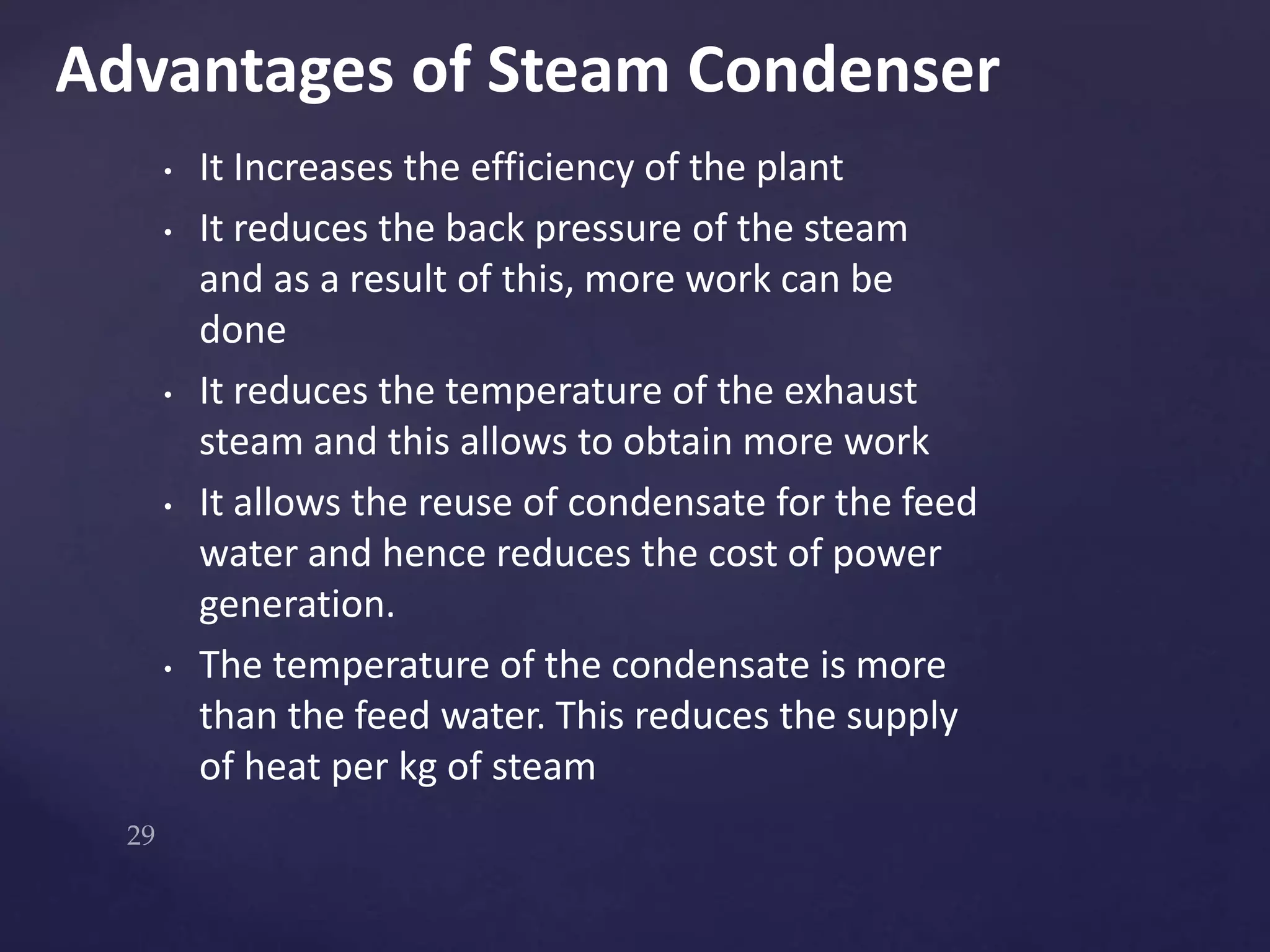 Steam condenser | PPTX