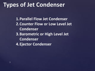 Steam condenser | PPTX