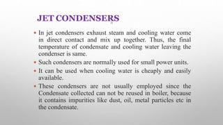 Steam condenser copy | PPTX | Power and Energy Industry | Industries